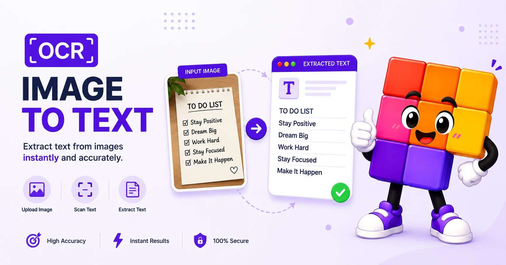 Image to Text (OCR) – Free Online Converter | Pixellize
